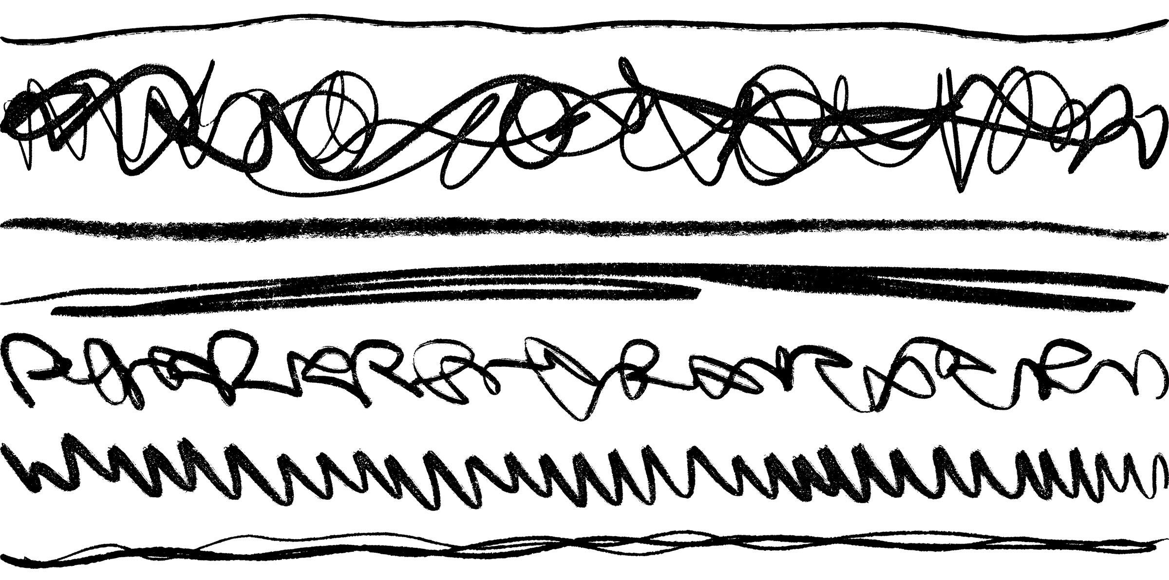 Free Download: Hand Drawn Borders Or Text Dividers - HG Designs