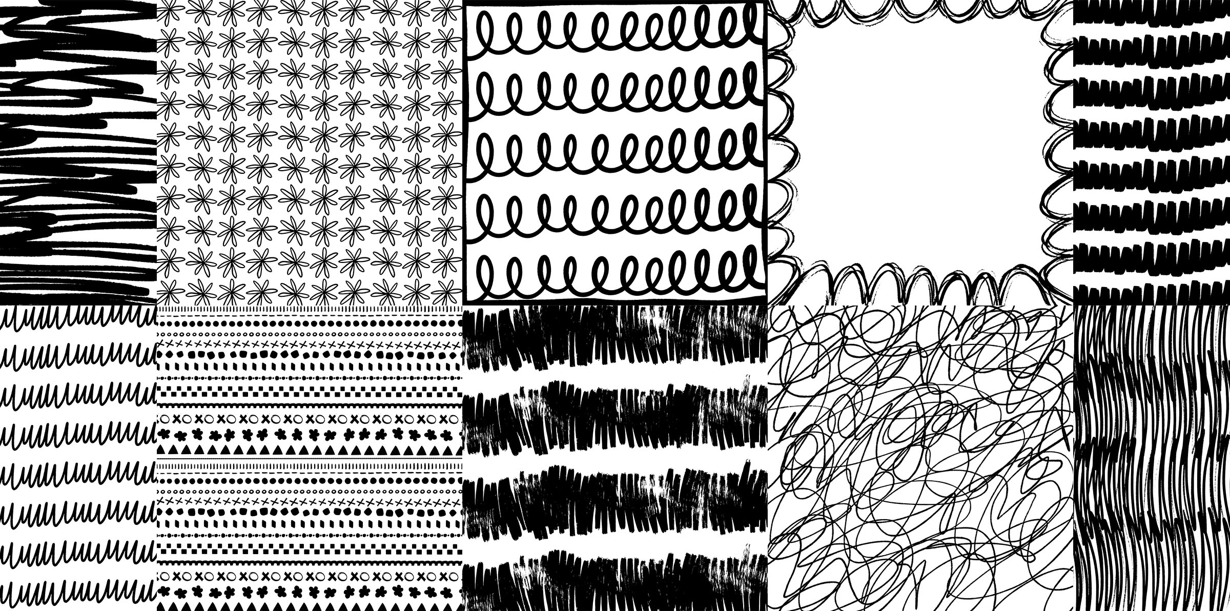 Free Download: Hand Drawn Doodle Png Overlays - HG Designs
