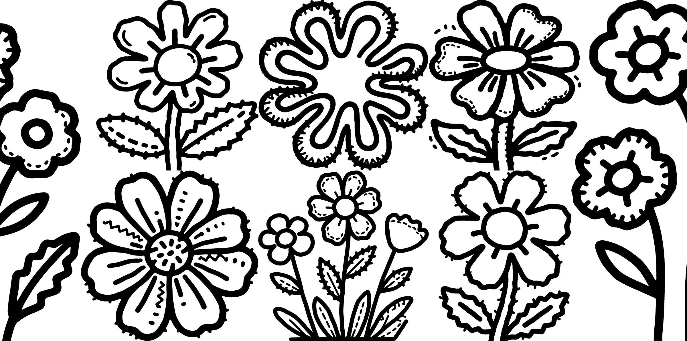 Free Download: Spring Flowers Transparent PNG Clipart Set - HG Designs